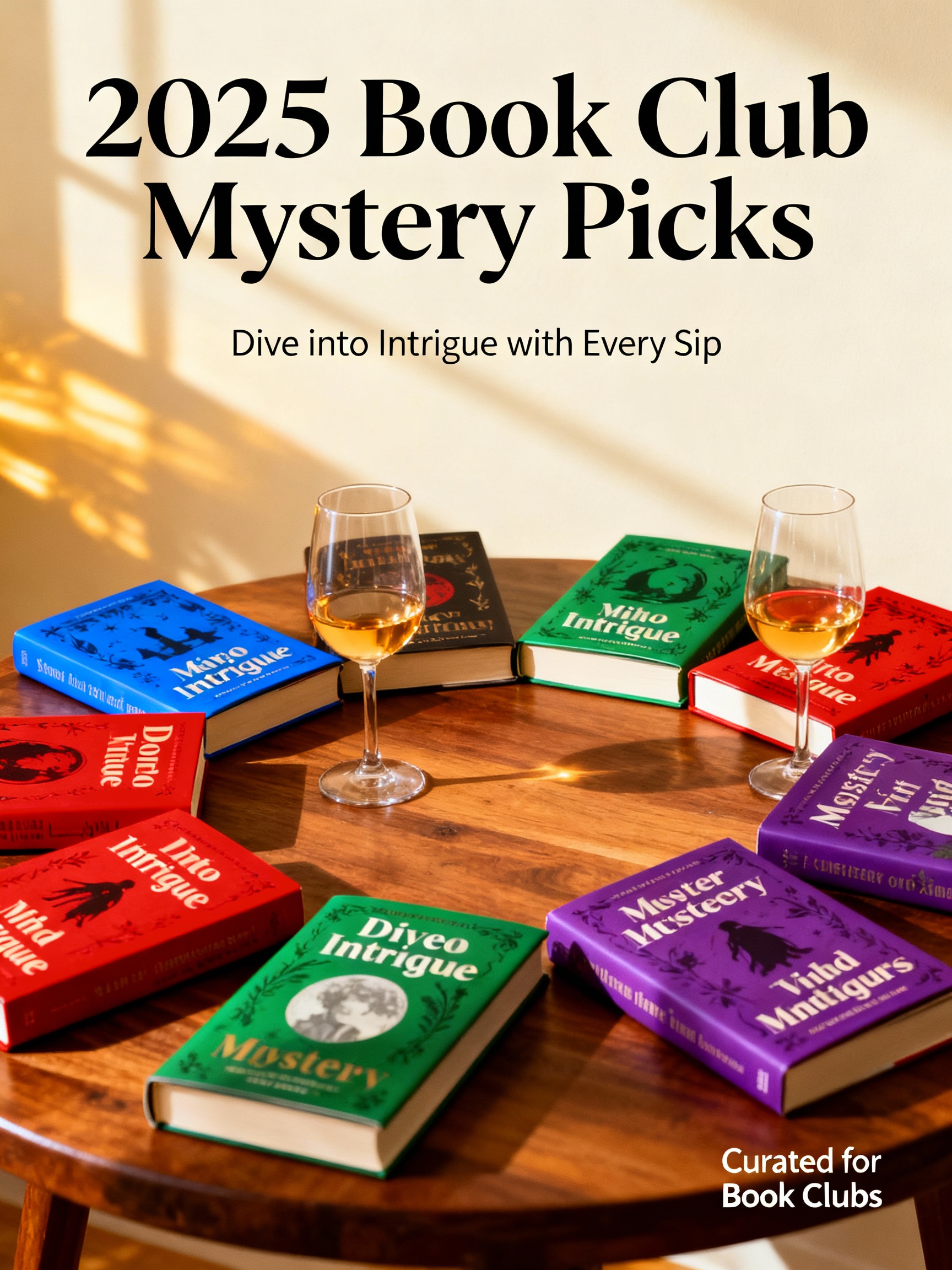 Mystery Books for Book Clubs: The Best 2025 Reads – Luv and Books